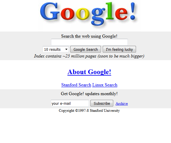 Qui a inventé Google et en quelle année ? - Histoiredesinventions.com